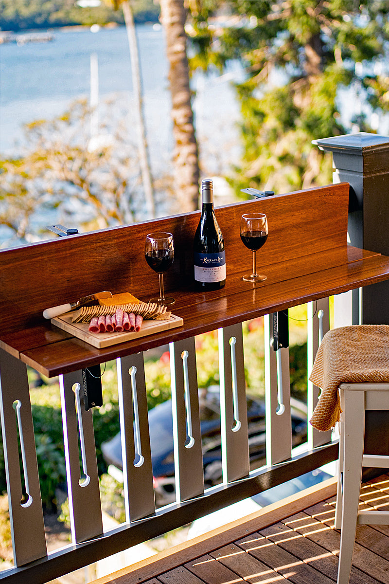 Transform your balcony into a stylish oasis with Bonzer Balcony Bar